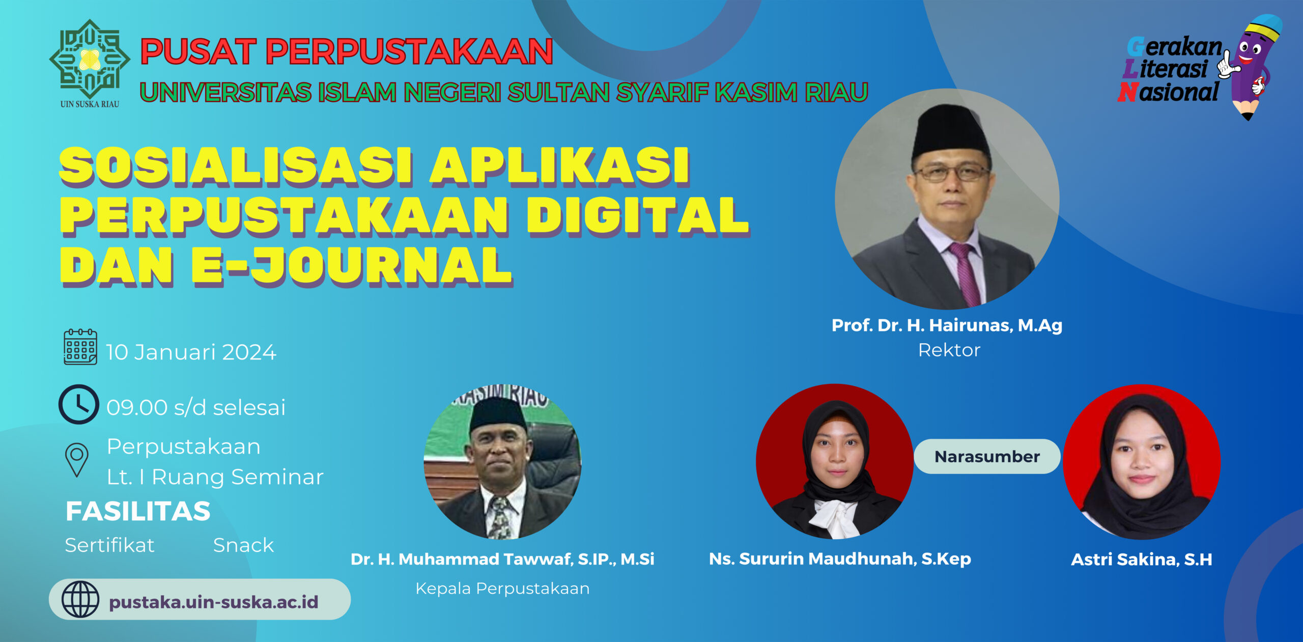 Sosialisasi Aplikasi Perpustakaan Digital dan E_Journal UPT ...